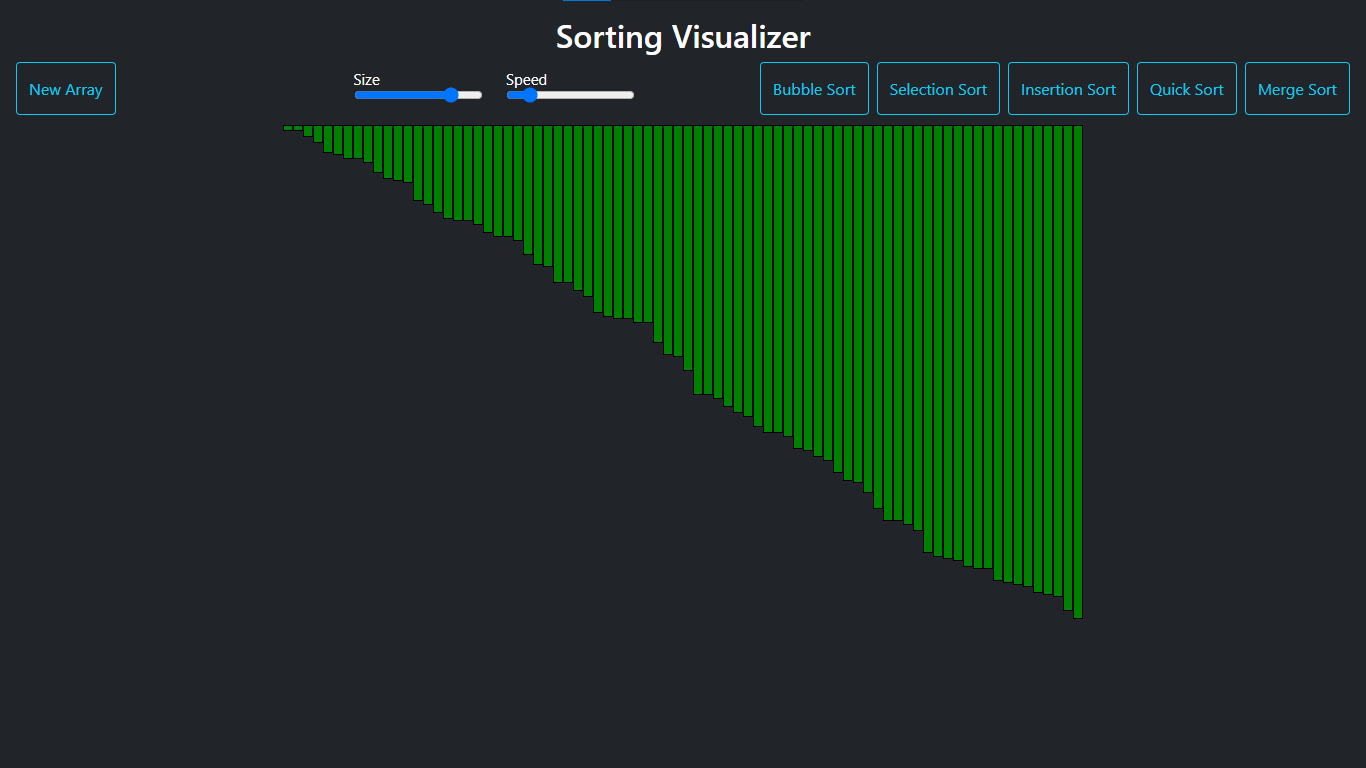GitHub - maverick-shooter/Sorting-Visualizer: This is a Sorting Visualizer tool