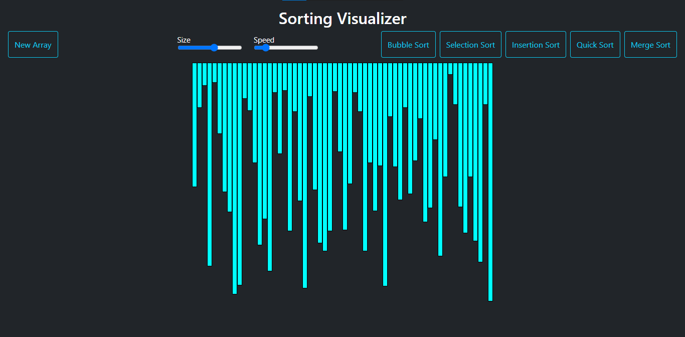 GitHub - maverick-shooter/Sorting-Visualizer: This is a Sorting Visualizer tool