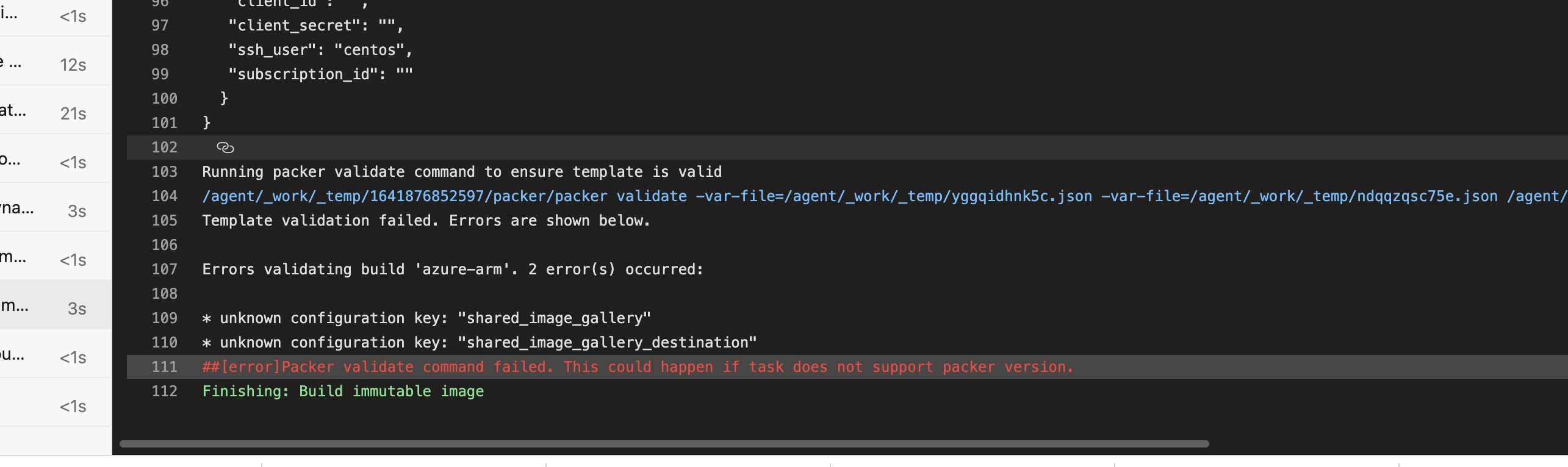 using build immutable task in devops pipeline throw packer version error · Issue #15689 ...