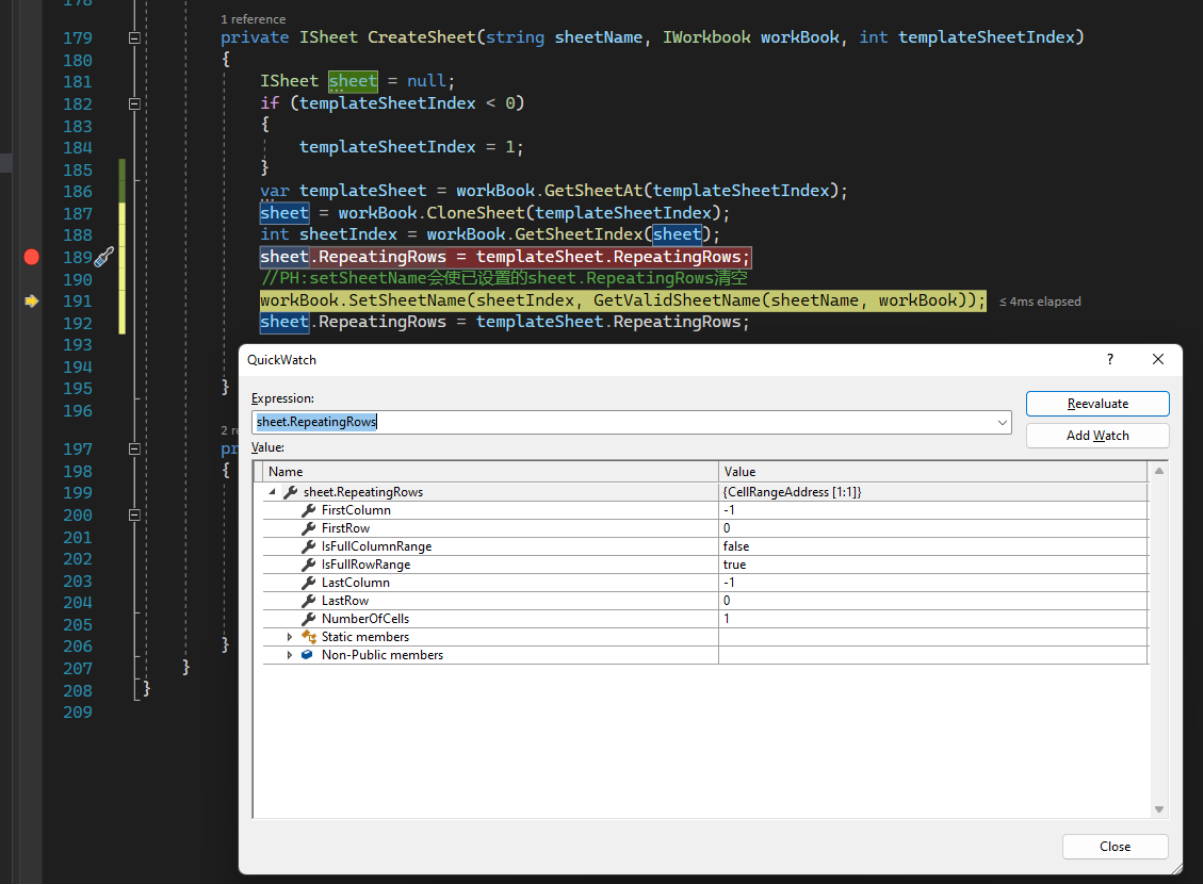 IWorkBook.SetSheetName method will clear sheet.RepeatingRows · Issue #1182 · nissl-lab/npoi · GitHub