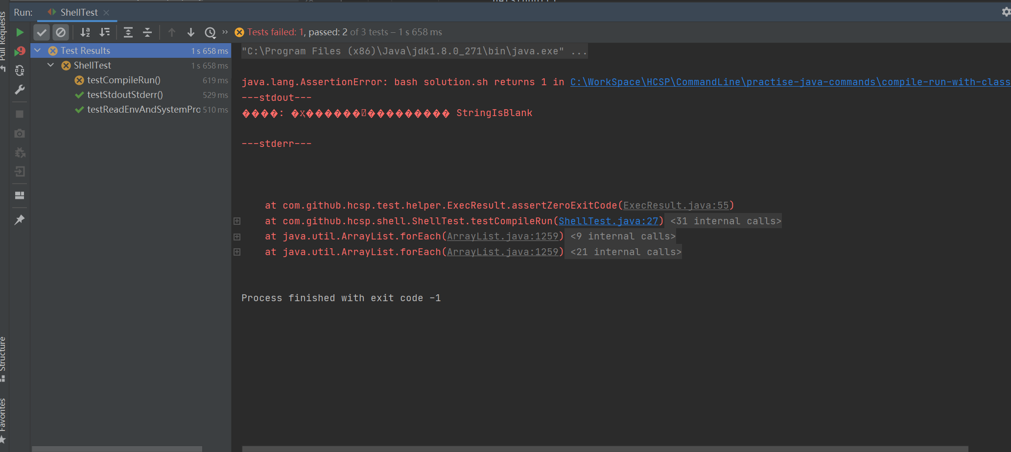 Windows环境下遇到的问题 · Issue 191 · Hcsp Practise Java Commands · Github