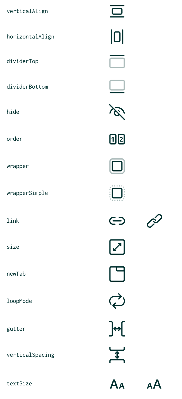Fix custom icons for wrapper, column, and columns · Issue #245 · infinum/eightshift-frontend ...