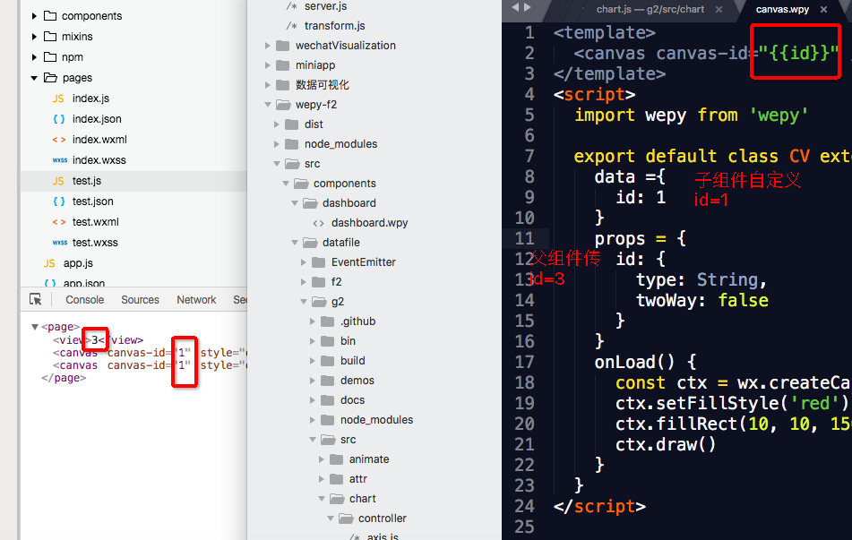wxml 使用 变量的时候，canvas画图失败 · Issue #776 · Tencent/wepy · GitHub