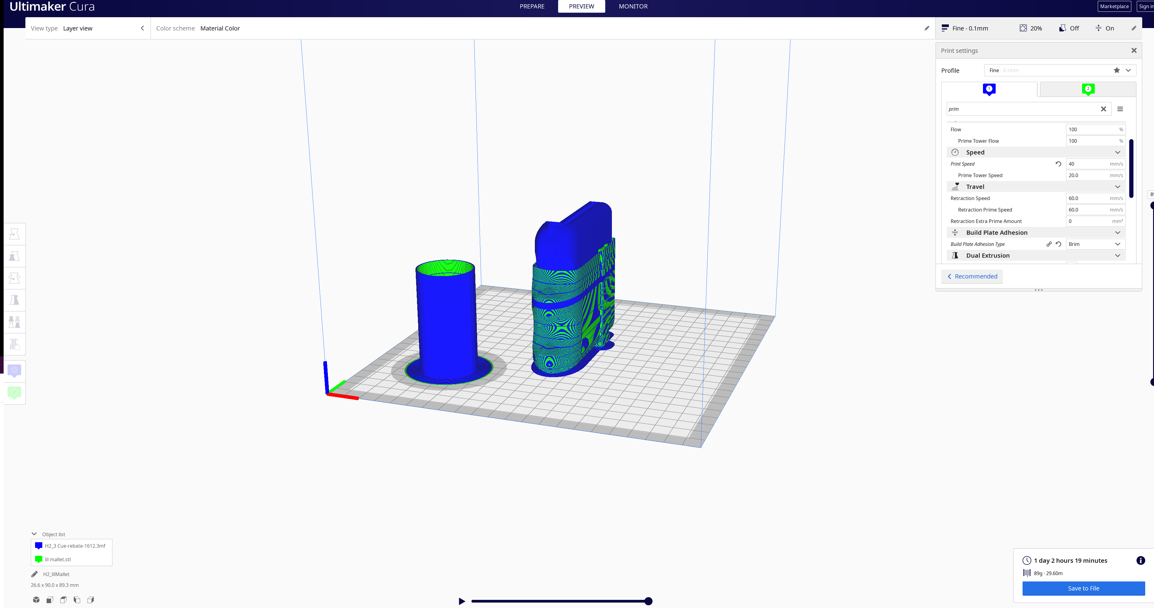 Prime tower does not print · Issue #9080 · Ultimaker/Cura · GitHub