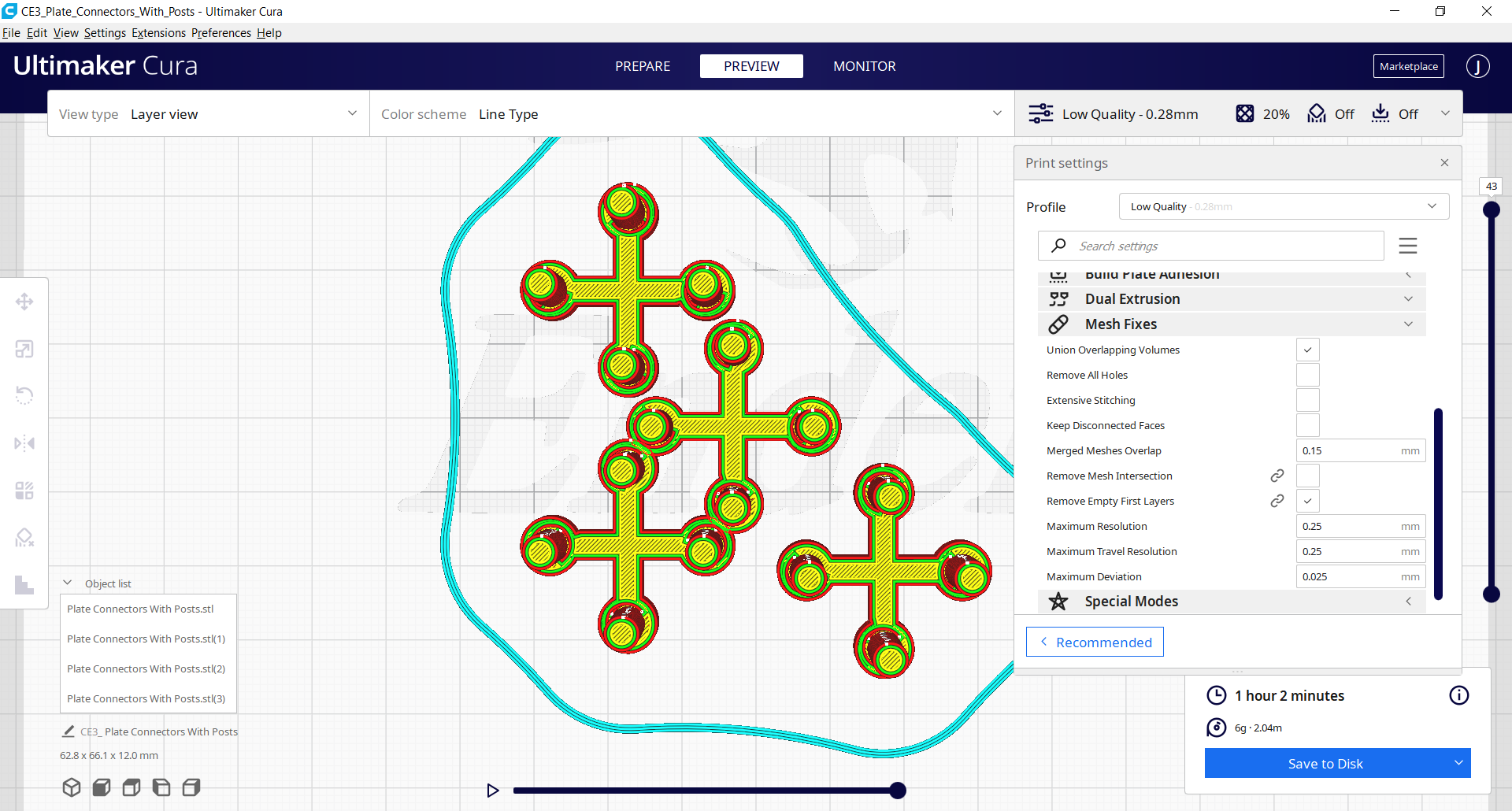 Cura Not proplery slicing multiple identical parts · Issue #10600 · Ultimaker/Cura · GitHub