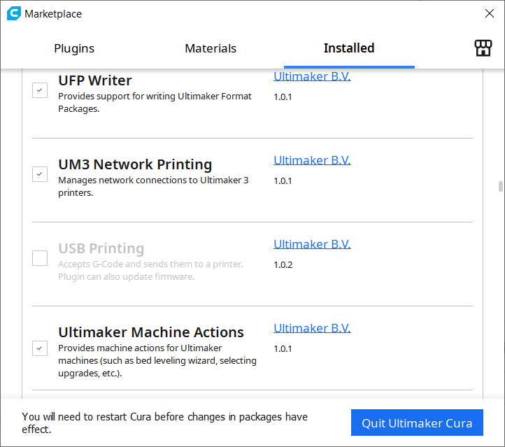 USB printer connection · Issue #11194 · Ultimaker/Cura · GitHub