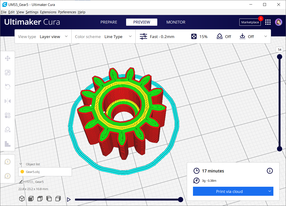 Cura Leave Out Holes And Or Tooth In My Gears · Issue 11683 · Ultimakercura · Github 