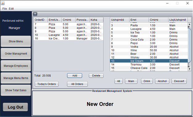 GitHub - ermaldobratiqi/RestaurantManagementSystem: Restaurant ...