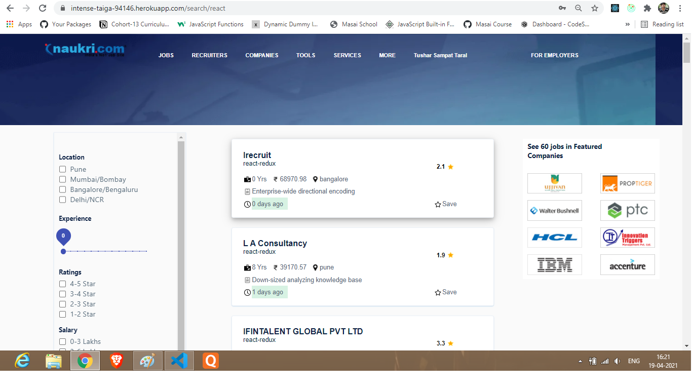 GitHub - TusharTaral/naukri-clone: Naukri.com is a job searching portal ... GitHub - TusharTaral/naukri-clone: Naukri.com is a job searching portal ...