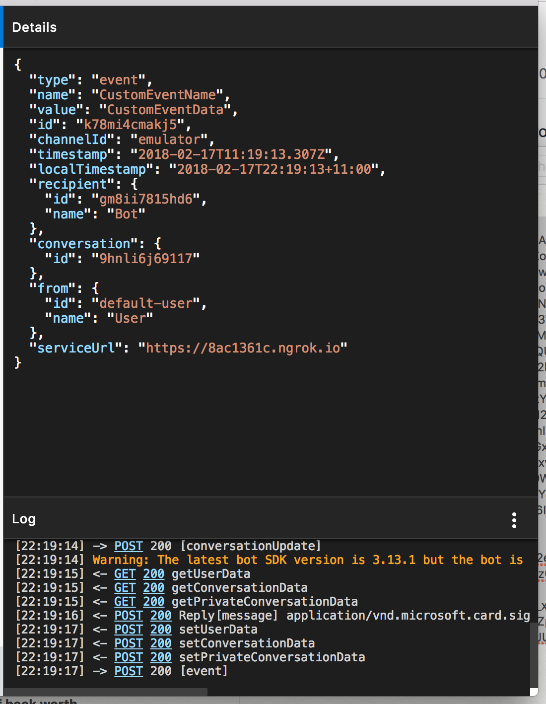 Support Custom Events To Test Custom Webchat Clients · Issue 416 · Microsoftbotframework