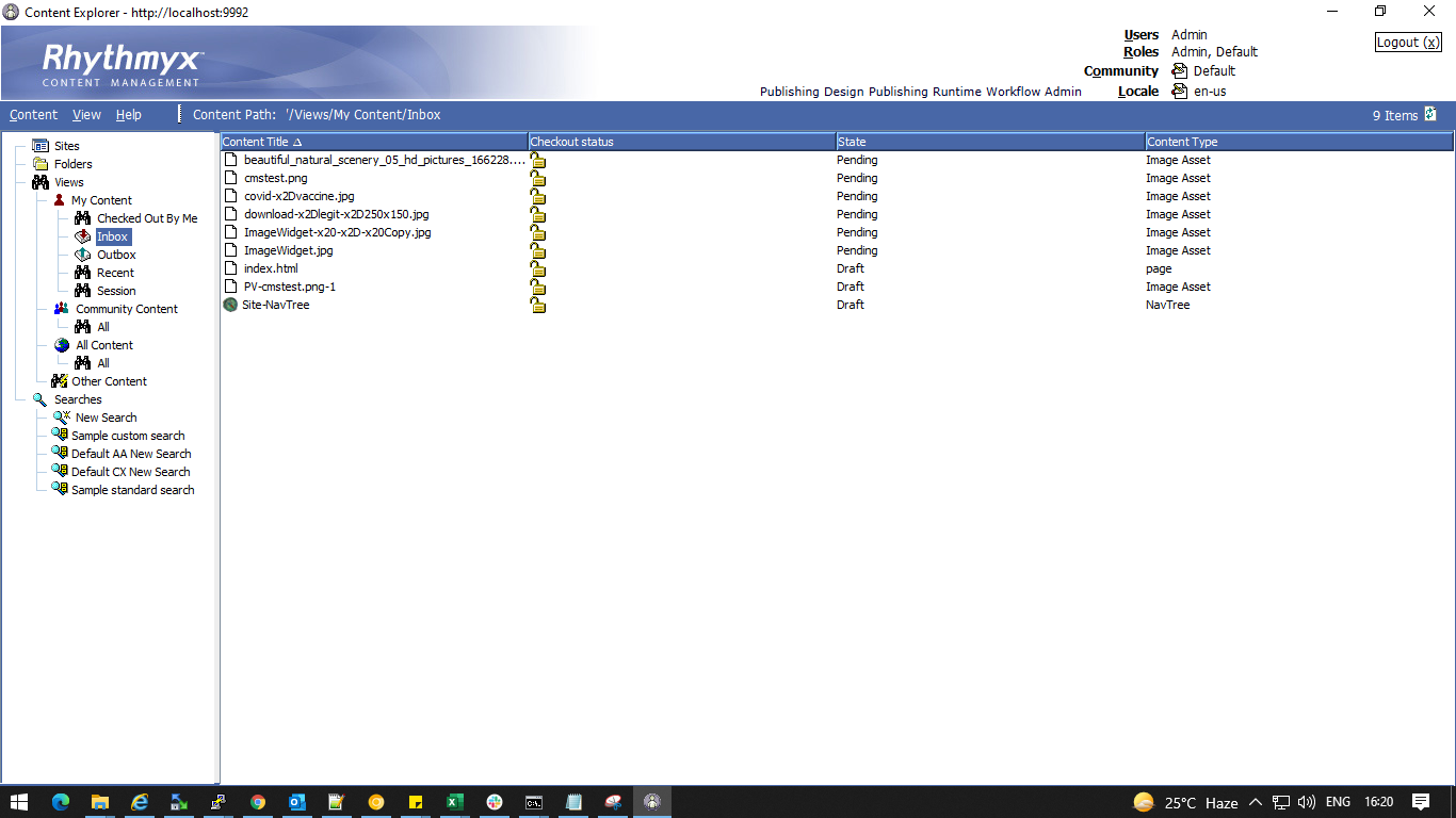 Content Explorer- Confirm logout pop-up appeared on the top and right ...