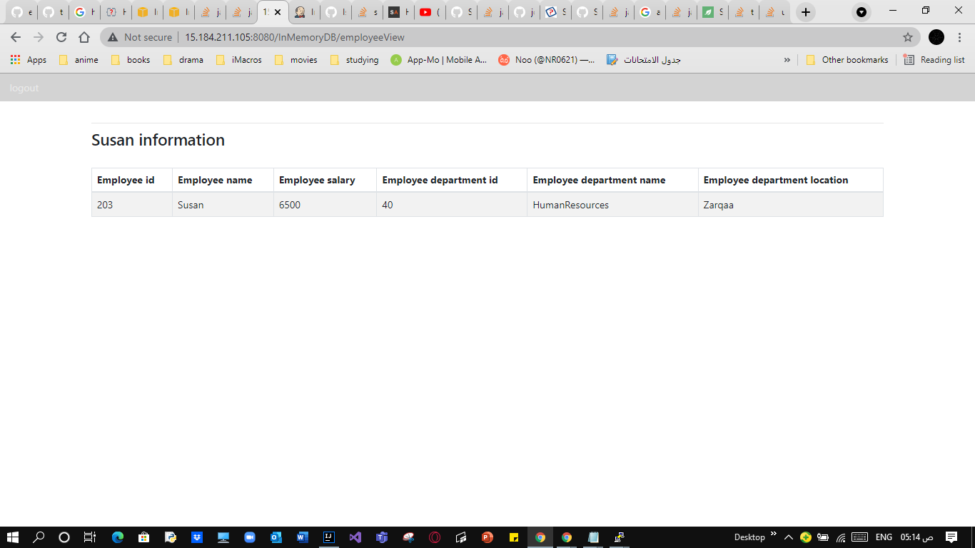GitHub - NOUR-OMAR/InMemoryDB-WebApp