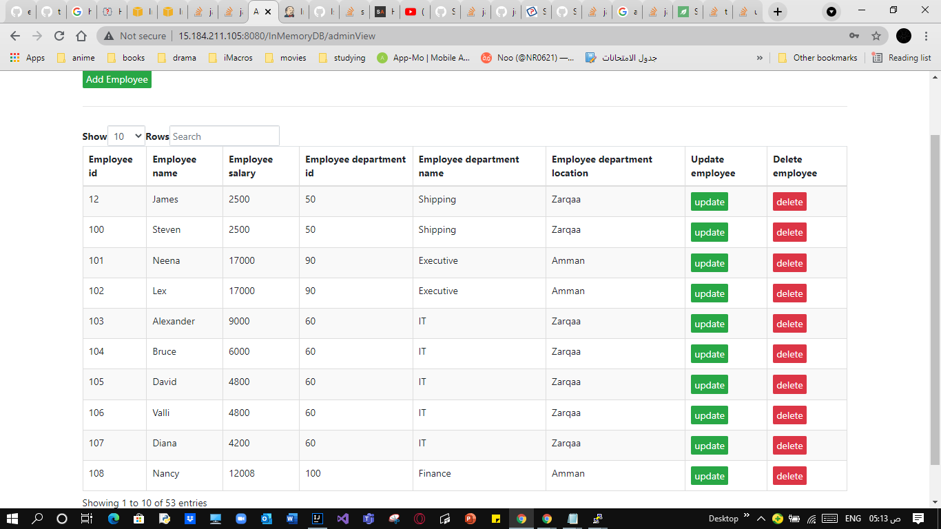 GitHub - NOUR-OMAR/InMemoryDB-WebApp