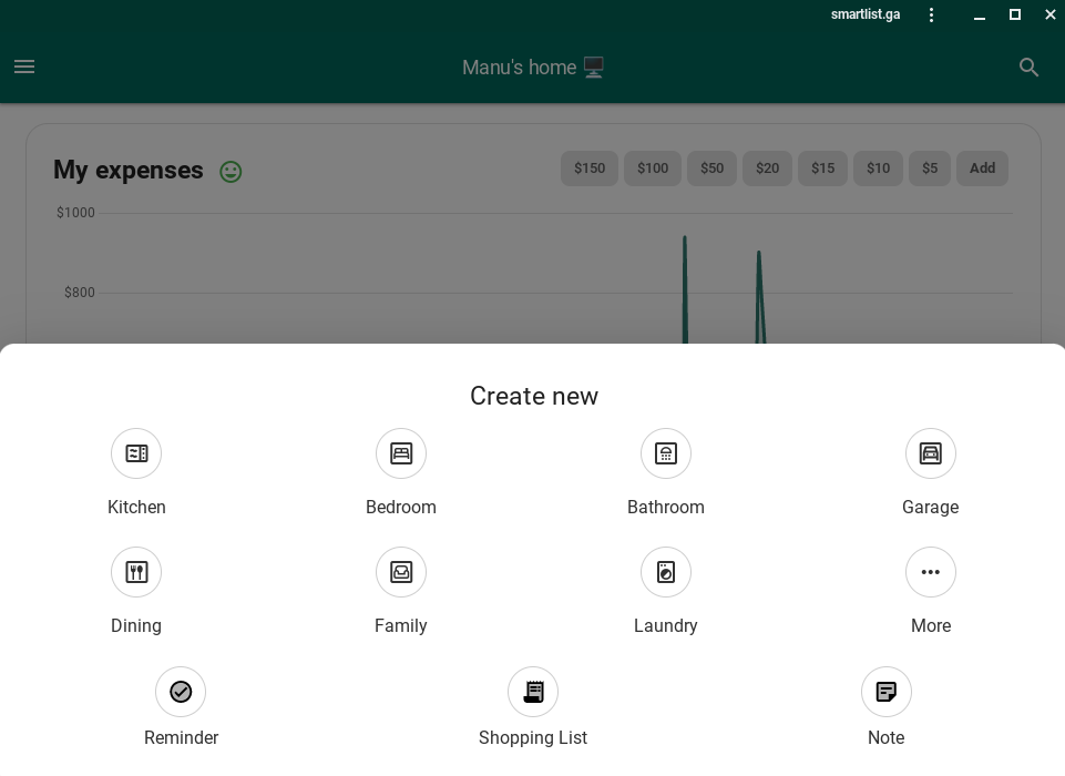 GitHub - justinnoel/Smartlist: Smartlist is a free home inventory app ...