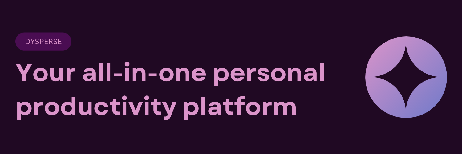 GitHub - Dysperse/Dysperse: A completely different unified productivity platform