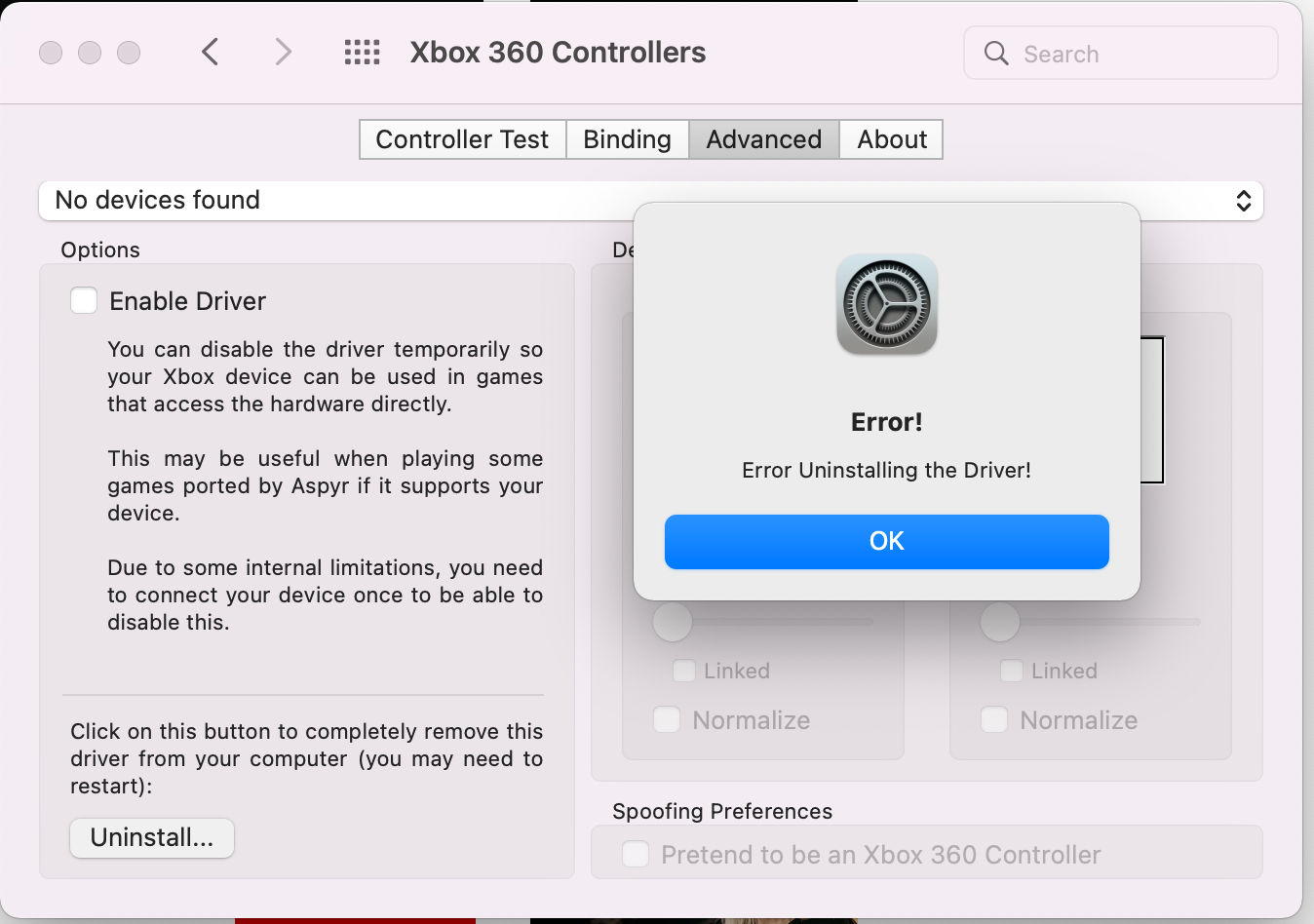 Unable to uninstall 360Controller · Issue #1206 · 360Controller/360Controller · GitHub
