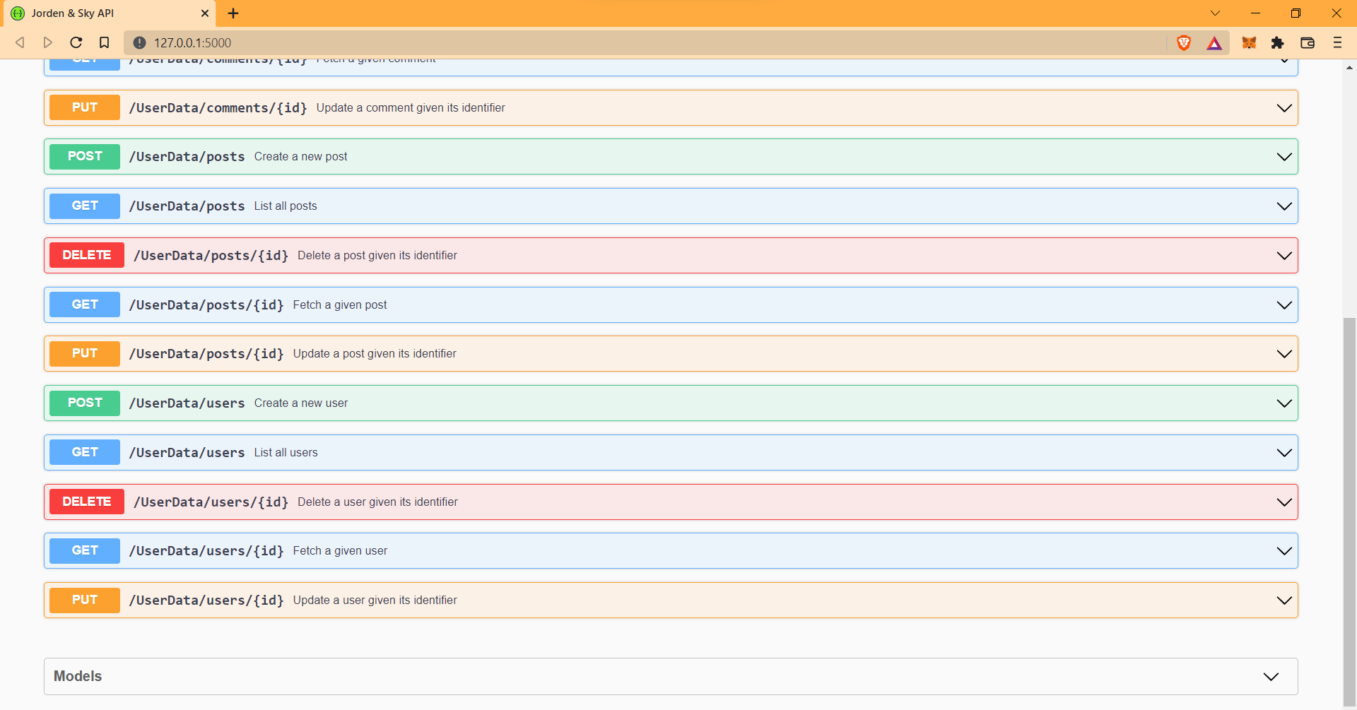 GitHub - TigerAtGit/CRUD-with-SwaggerUI: Flask API service for CRUD operation using SwaggerUI