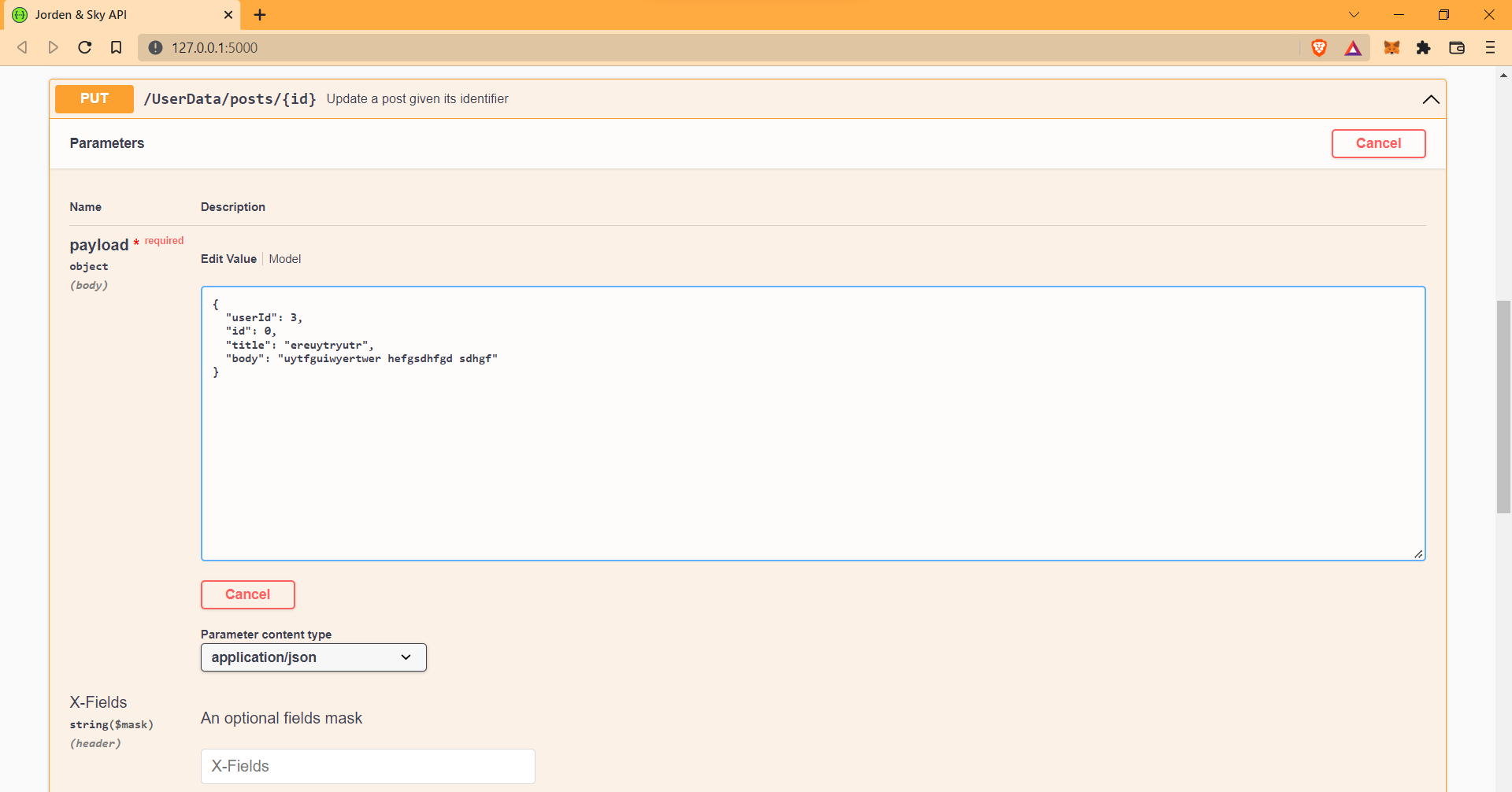 GitHub - TigerAtGit/CRUD-with-SwaggerUI: Flask API service for CRUD operation using SwaggerUI