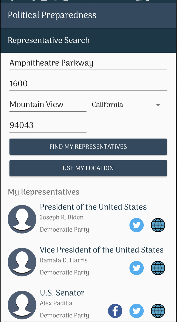 Github Mjaremczuk Political Preparedness Udacity Capstone Project