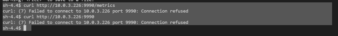 metrics scraping on port 9990 and /metrics context path not working · Issue #436 · codecentric ...