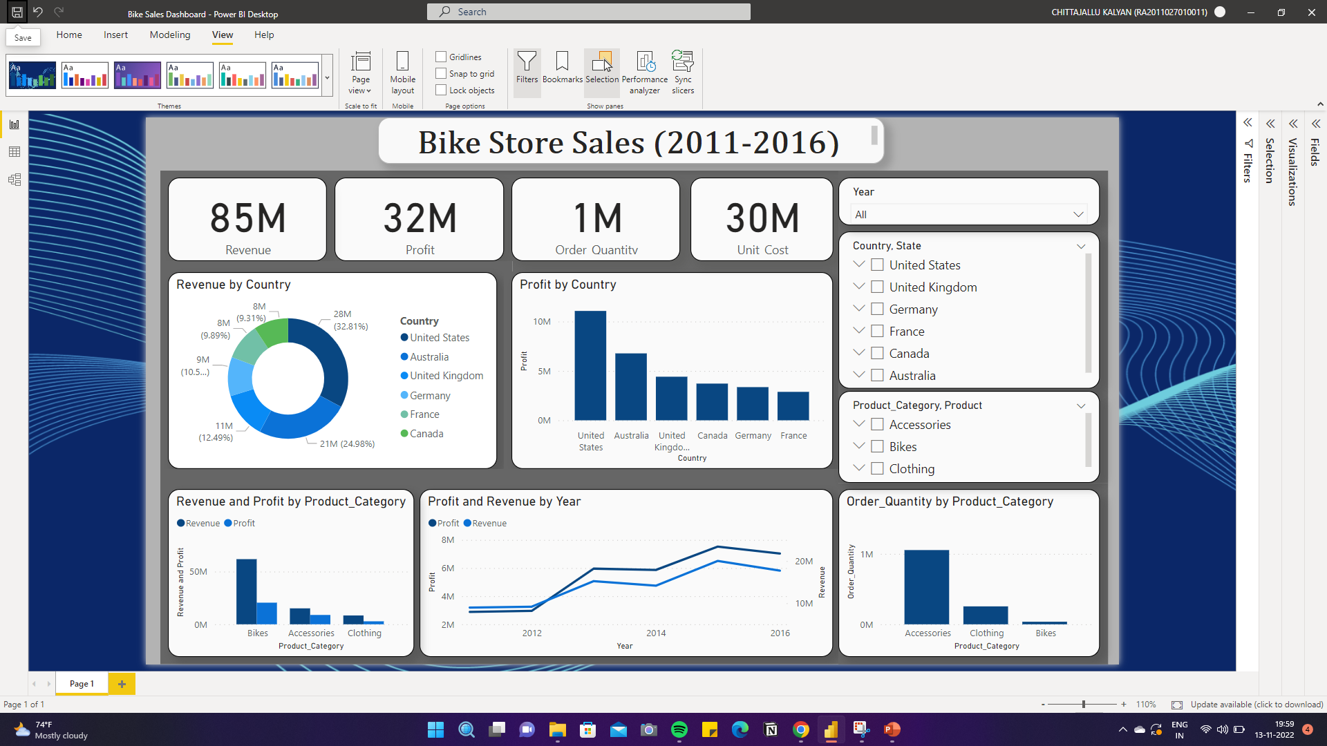 GitHub - kalyan0309/Bike-Store-Sales-Power-BI-: In this repository, I ...