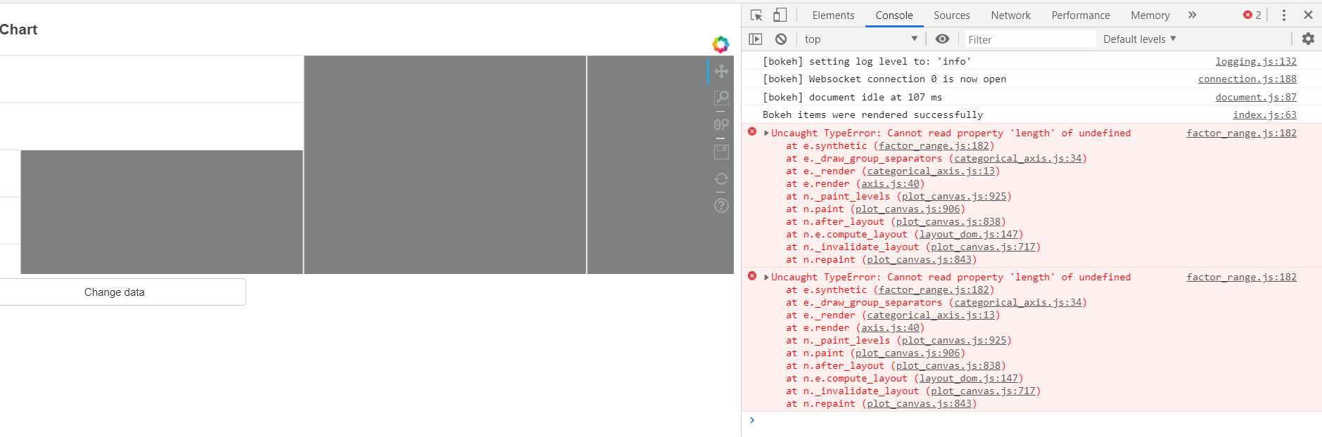 [bug] Factorrange Updates Not Processed Correctly · Issue 9151 · Bokeh Bokeh · Github