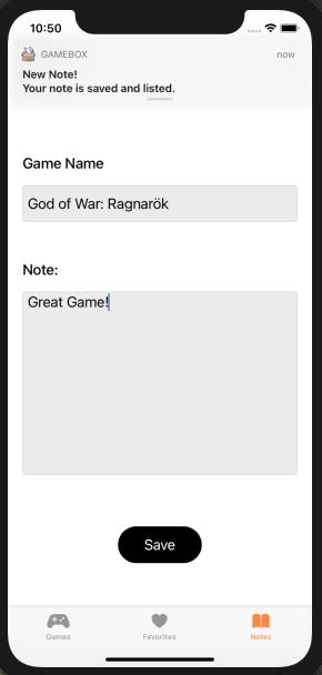 GitHub - HalilIbrahimAndic/GameBox: This project is prepared within the scope of SIMPRA iOS ...