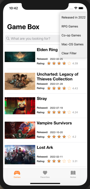 GitHub - HalilIbrahimAndic/GameBox: This project is prepared within the scope of SIMPRA iOS ...