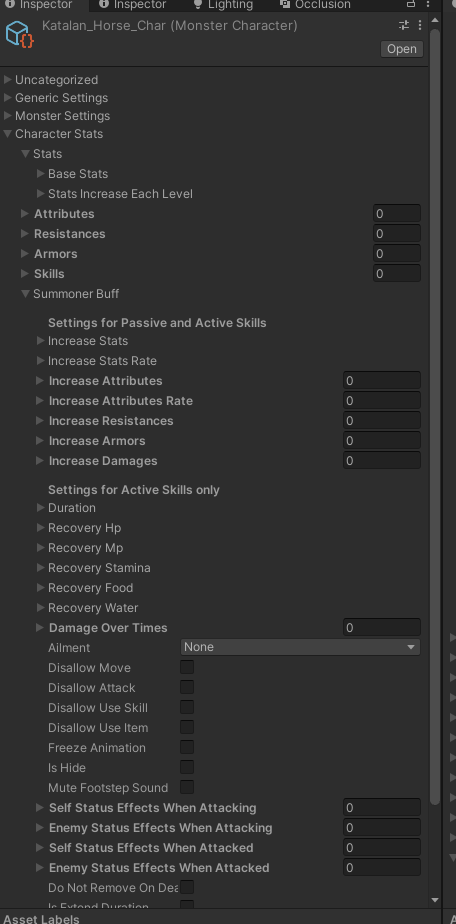 (SUG) Mount Stats · Issue #1685 · suriyun-production/mmorpg-kit-docs · GitHub