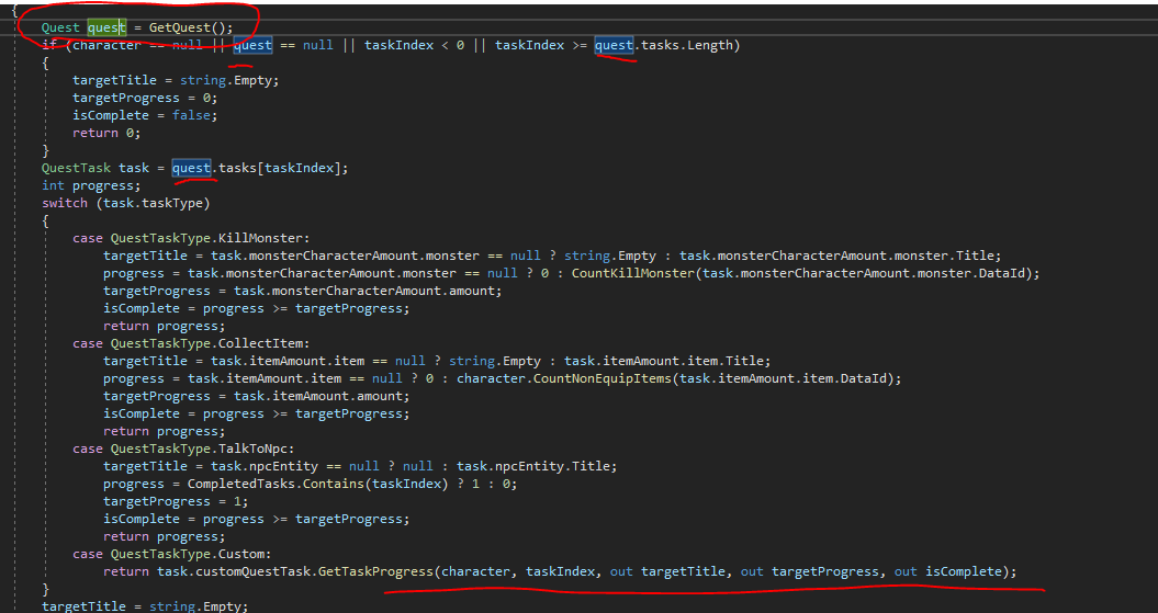 Custom quest Task · Issue #1882 · suriyun-production/mmorpg-kit-docs · GitHub