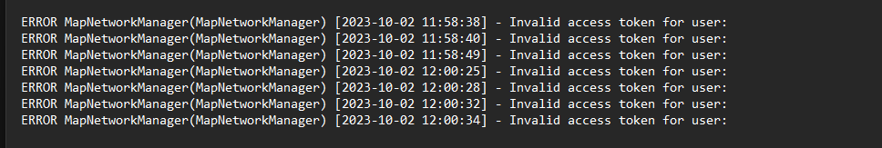 Connection Rejected by server due to Accestoken · Issue #3 · suriyun-mmorpg/UnityMultiplayerARPG ...