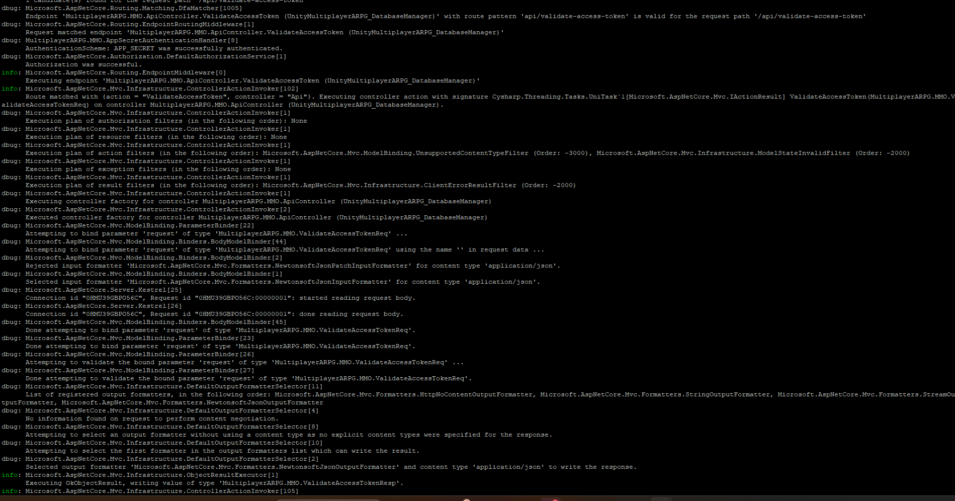 Connection Rejected by server due to Accestoken · Issue #3 · suriyun-mmorpg/UnityMultiplayerARPG ...