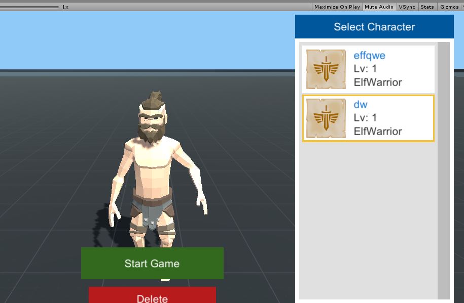 Character Creation MMO · Issue #136 · suriyun-production/mmorpg-kit-docs · GitHub