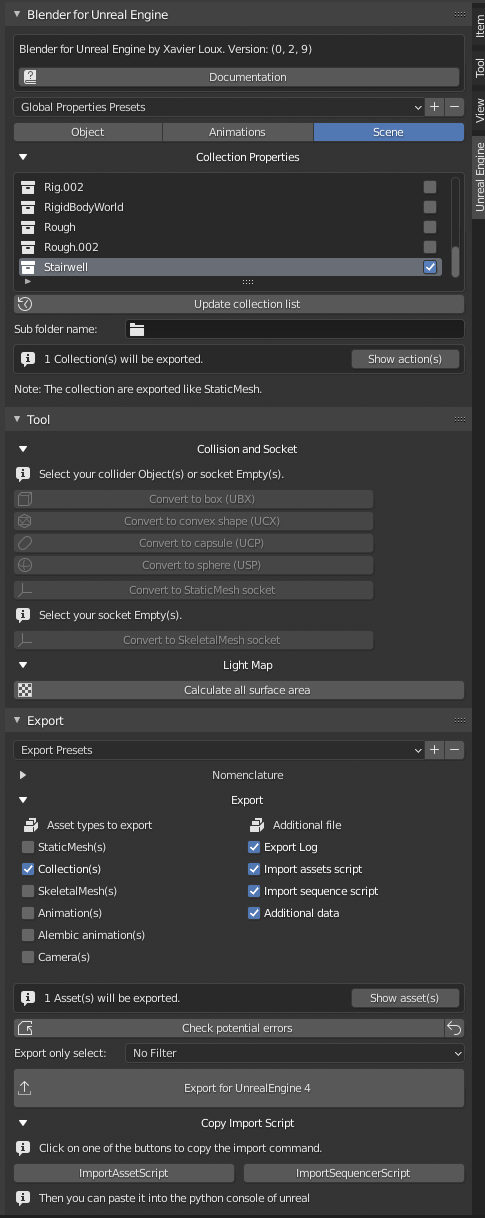 Textures And Scale Of Object Are Not Working · Issue 103 · Xavier150blender For Unrealengine