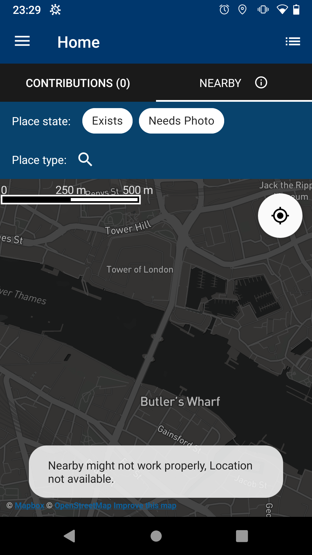 Location not available, Nearby unusable · Issue #4156 · commons-app/apps-android-commons · GitHub