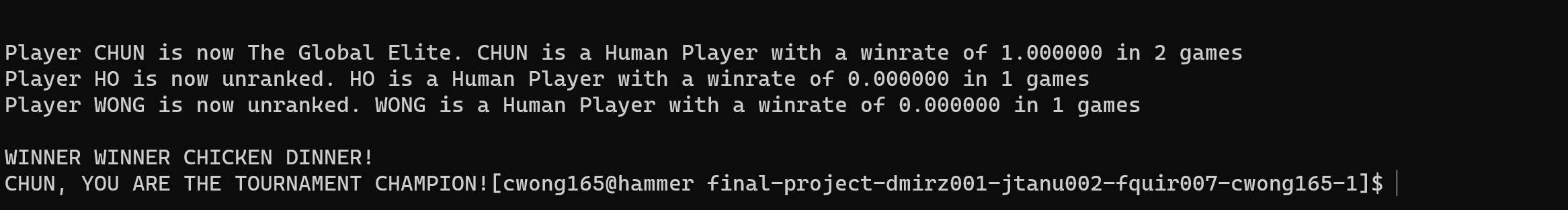 GitHub - cwong165/Chess-Game: A Mirror Copy of Final Project (CS100)