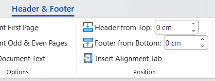 Header doesn't start at the top of page · Issue #2366 · PHPOffice/PHPWord · GitHub
