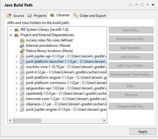 Buildship doesn't add Junit5 library · Issue #668 · eclipse-buildship/buildship · GitHub