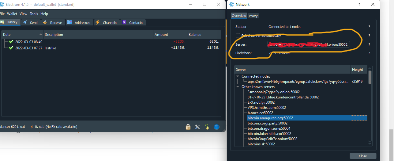 onion address for electrum same to connect other wallets to raspibolt? · Issue #952 · raspibolt ...