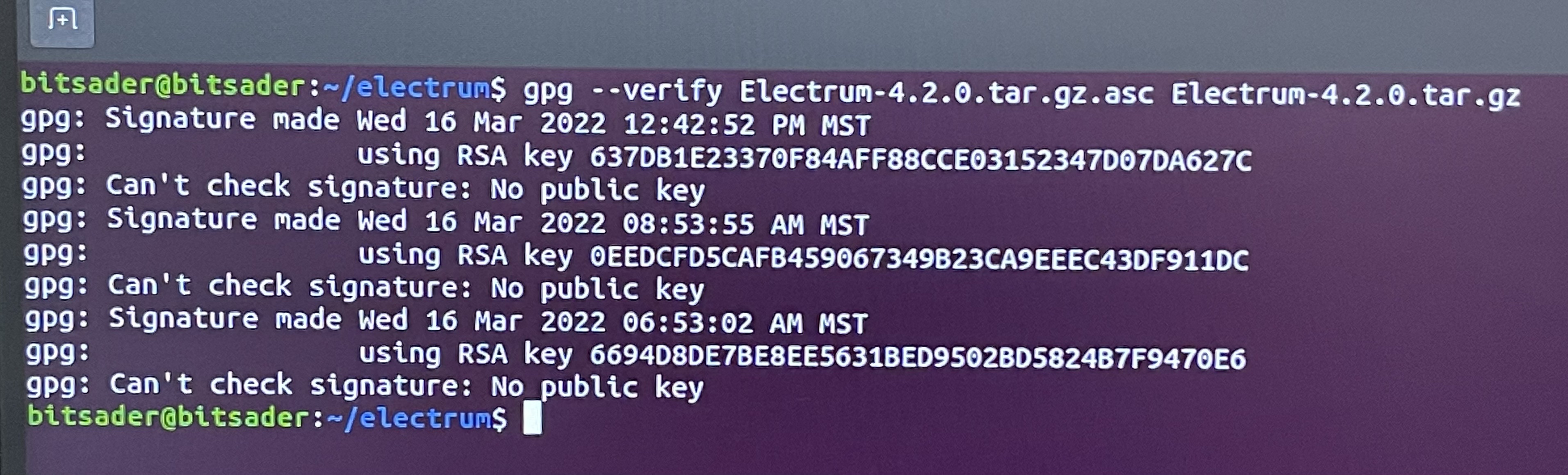 Where's ThomasV's public key? · Issue #7734 · spesmilo/electrum · GitHub