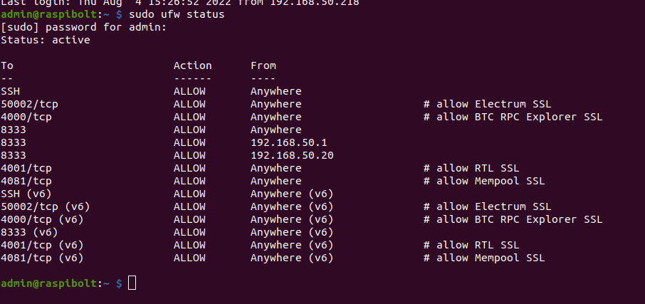 Sparrow will not connect to raspibolt locally (Connection refused) · Issue #1059 · raspibolt ...