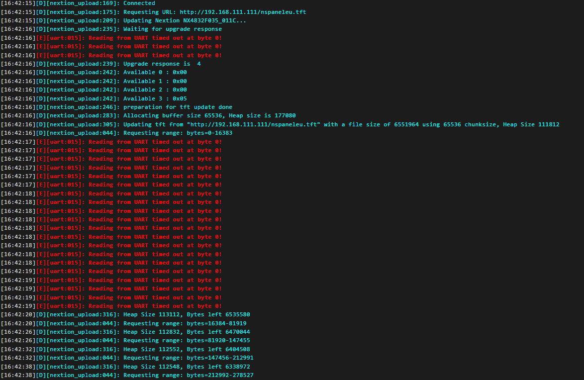 NSPanel cannot upload TFT file to Nextion display · Issue #3519 · esphome/issues · GitHub