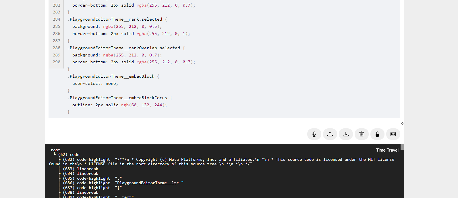 Bug: Line numbers disappear when a large block of code is pasted · Issue #2525 · facebook ...