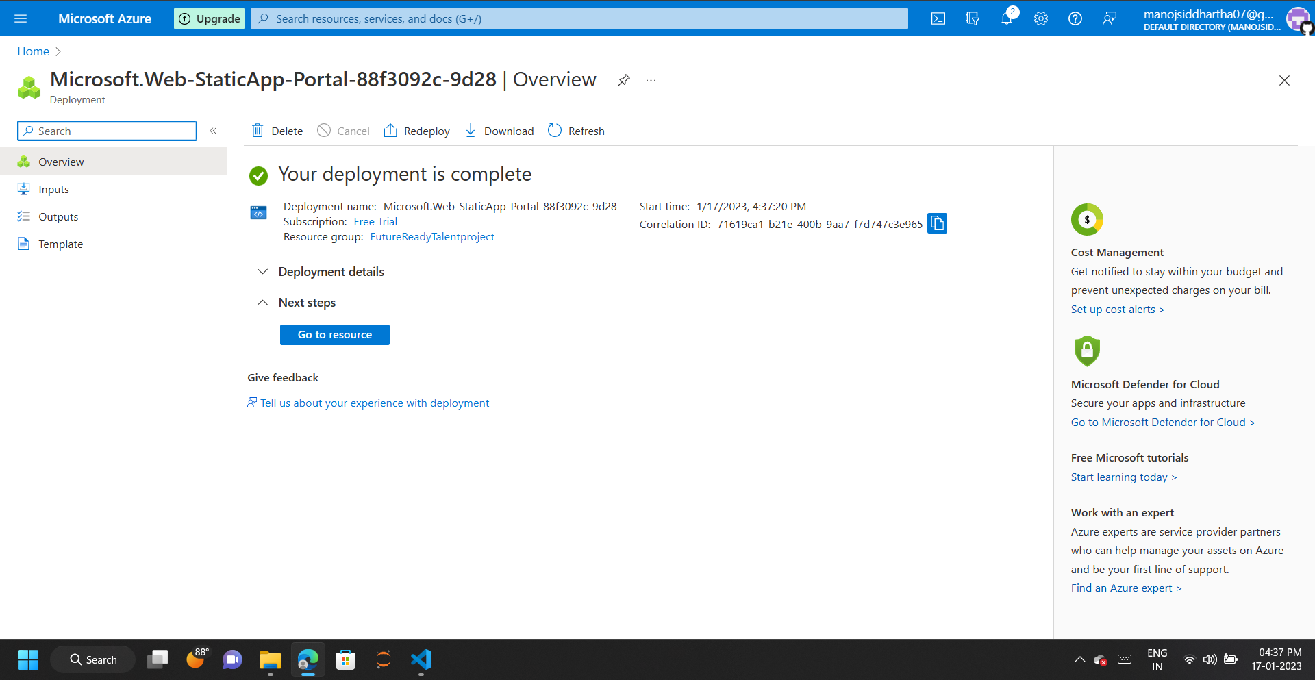 GitHub - Manoj-S-007/finalproject1: This is the repository for Microsoft Future Ready Talent ...