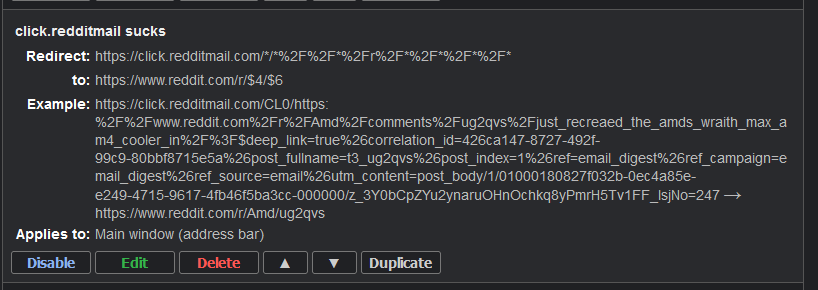 click.redditmail.com · Issue #466 · FastForwardTeam/FastForward · GitHub