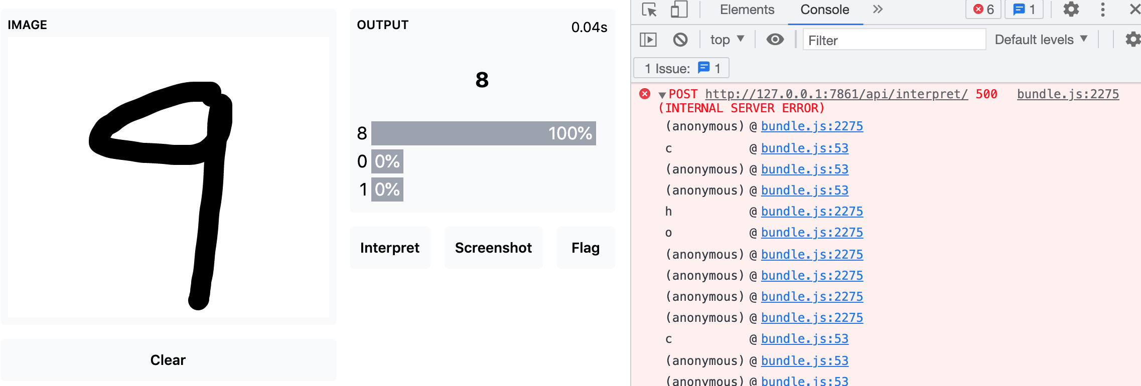 Bug: interpretation fails on mnist example · Issue #324 · gradio-app/gradio · GitHub