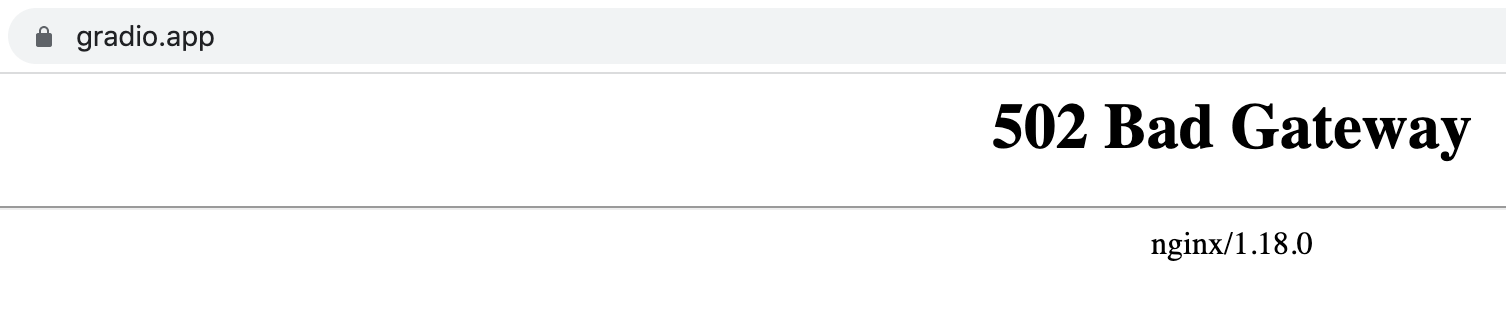 gradio.app website down · Issue #372 · gradio-app/gradio · GitHub