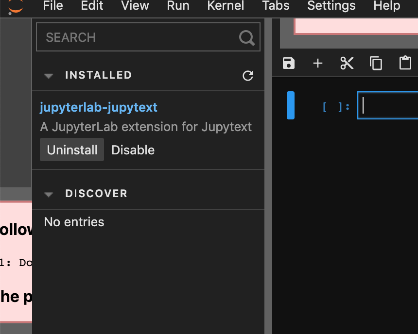 Jupytext Breaks My Jupyterlab Sidebar · Issue 319 · Mwouts Jupytext · Github