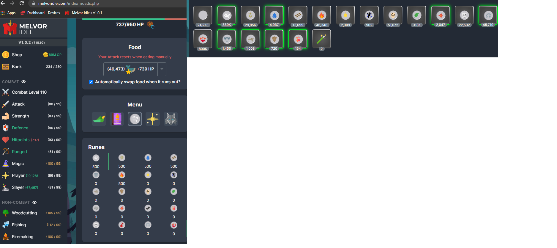 [Bug]: Rune Menu does not update properly after pausing Golbin Raid · Issue #2152 · MelvorIdle ...