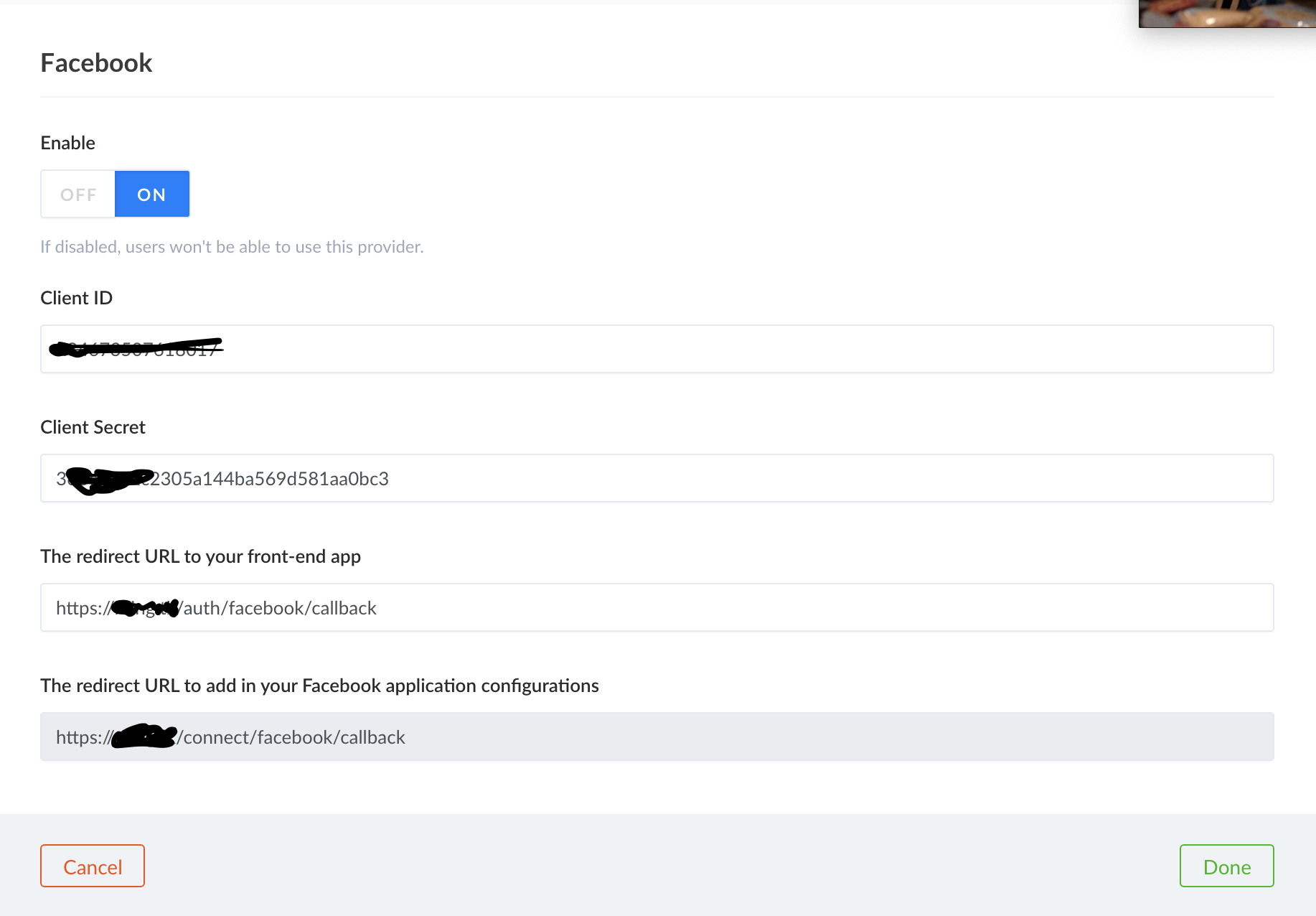 Facebook Login Redirect URI pointing to localhost · Issue #5986 ...